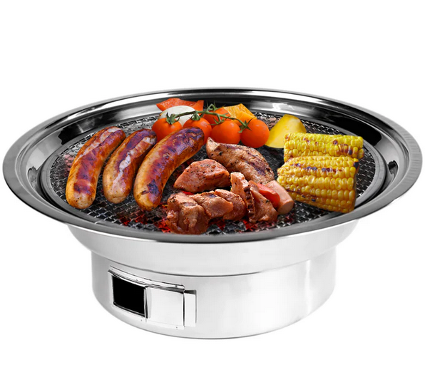 Portable Stainless Steel Nesting Grill Becks Home And Heating